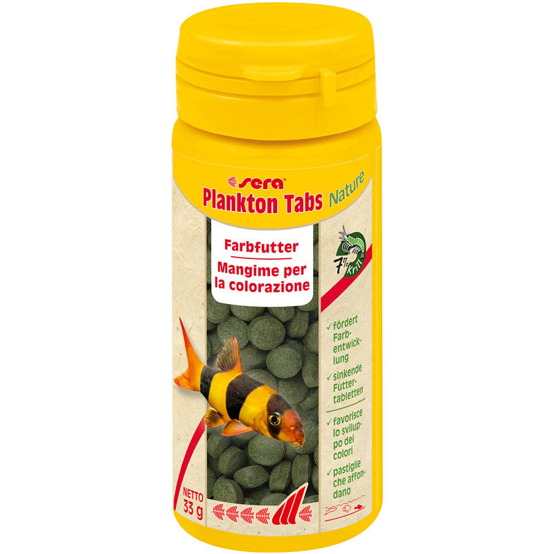 sera Plankton Tabs Nature für Aquarien — muunchy.de